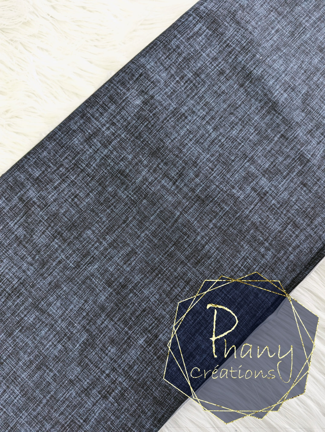 Lin bleu tonnerre – Phany Creations