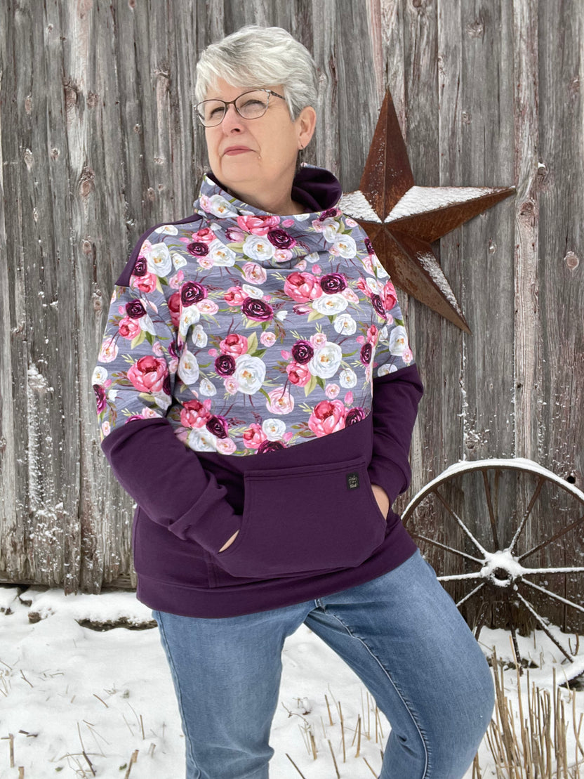 PATRON - Dropped sleeve Hoodie Phany Créations – Phany Creations