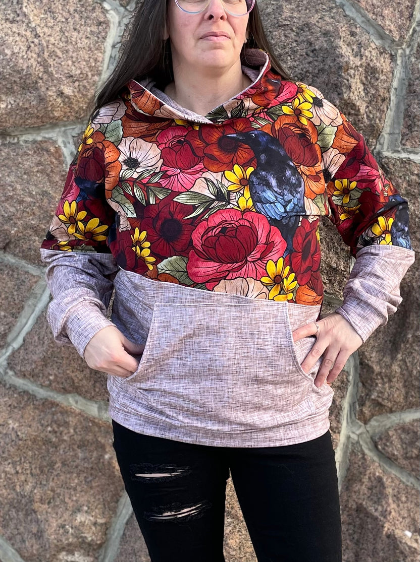 PATRON - Dropped sleeve Hoodie Phany Créations – Phany Creations