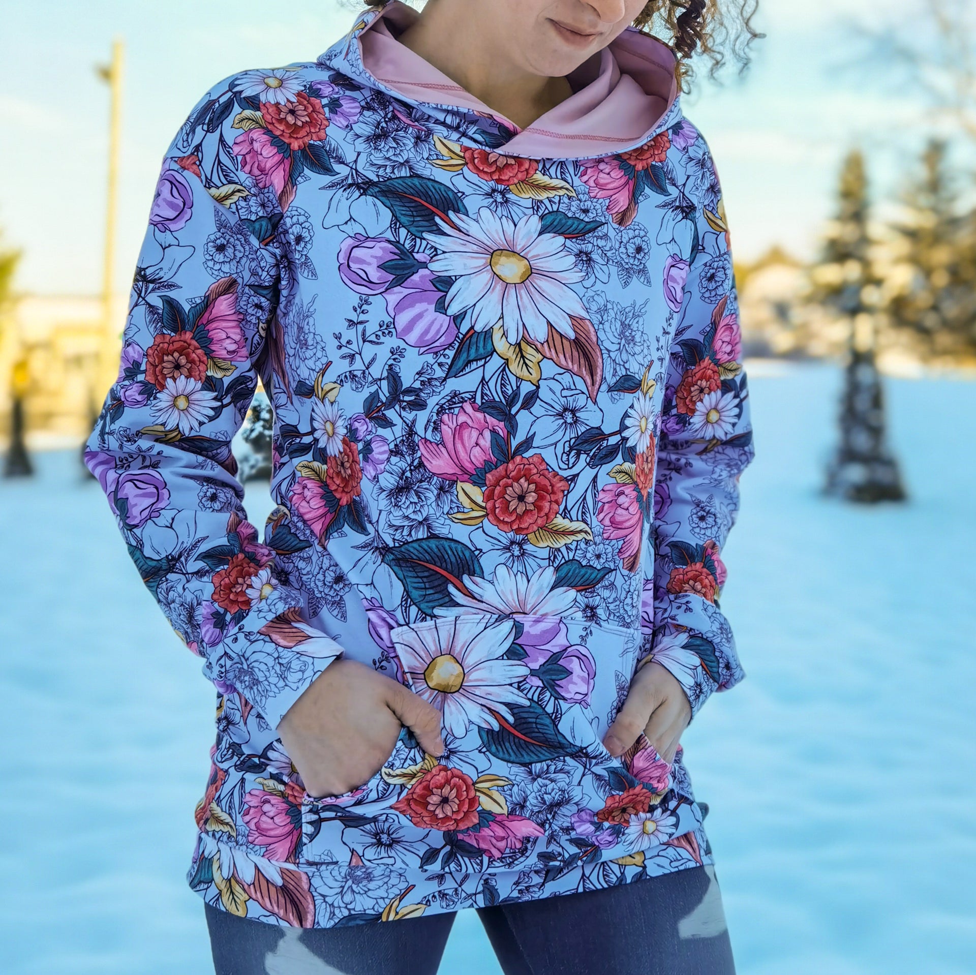 PATRON - Dropped sleeve Hoodie Phany Créations – Phany Creations