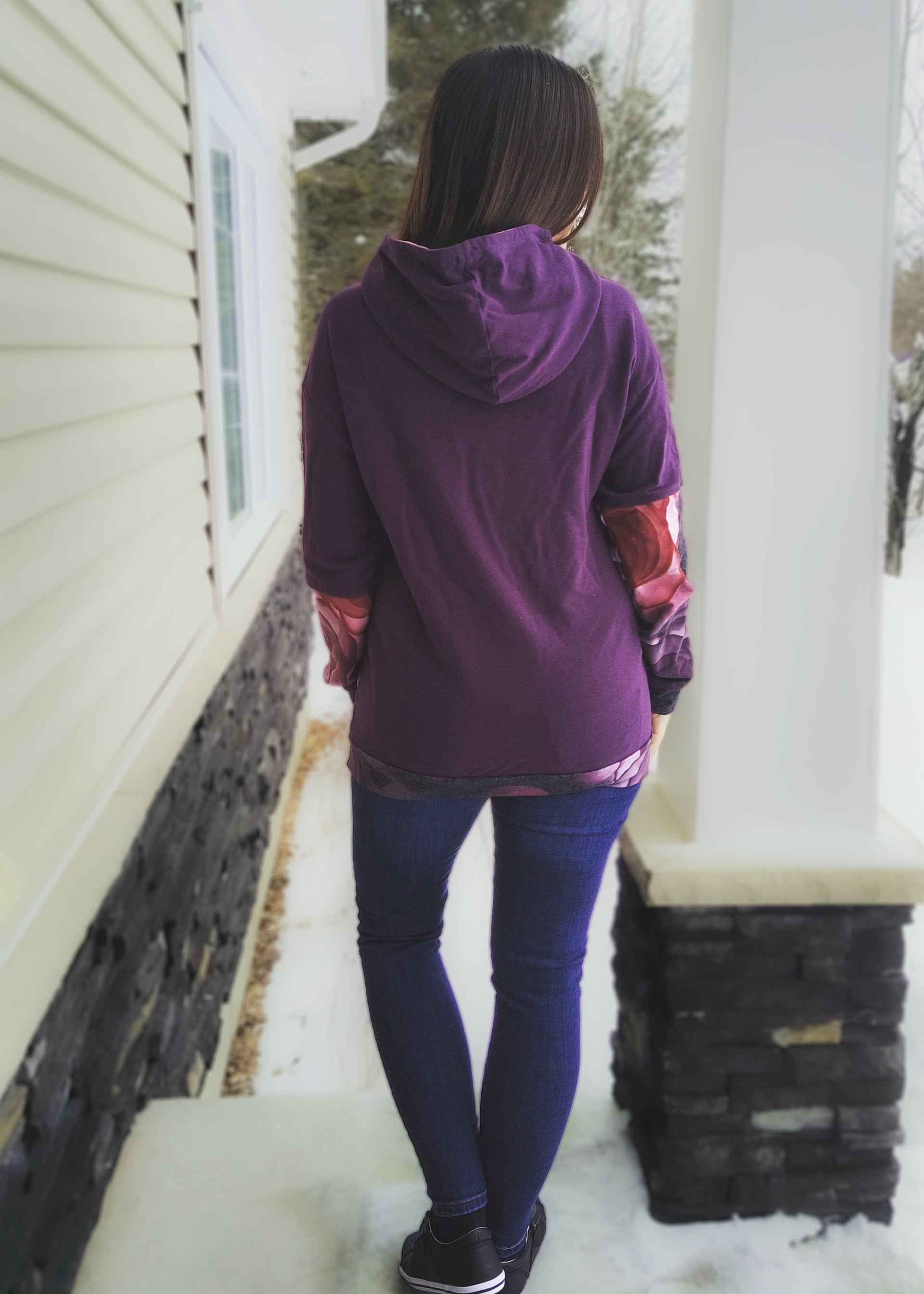 PATRON - Dropped sleeve Hoodie Phany Créations – Phany Creations